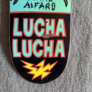 Accents | Very Rare Black Label Ultimo Alfaro Lucha Lucha Skateboard ...